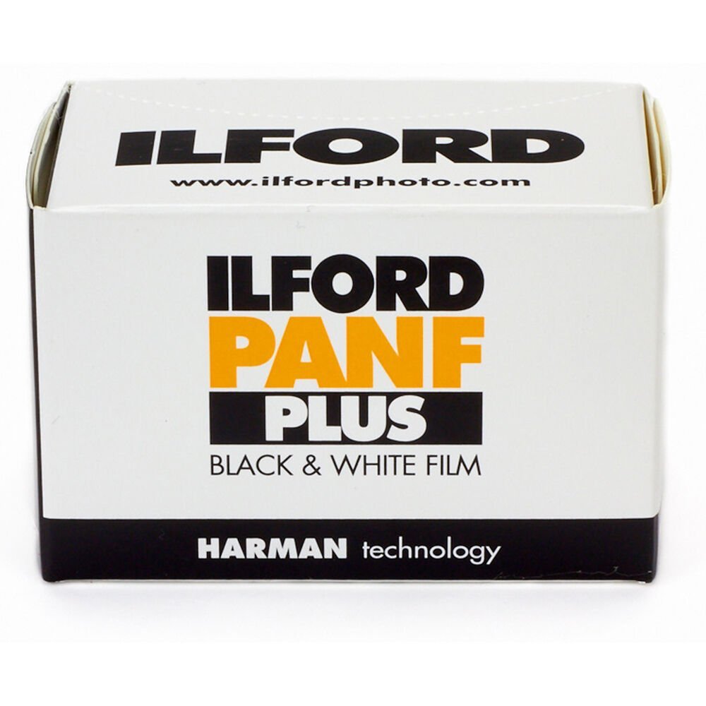 Ilford Pan F Plus Black and White Negative Film (35mm Roll Film, 36 Exposures) - GP Pro